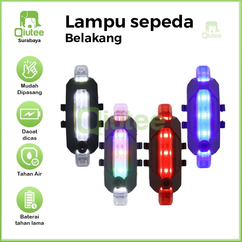 Jual Lampu LED usb charger sepeda Lampu warna terang banyak varian ...