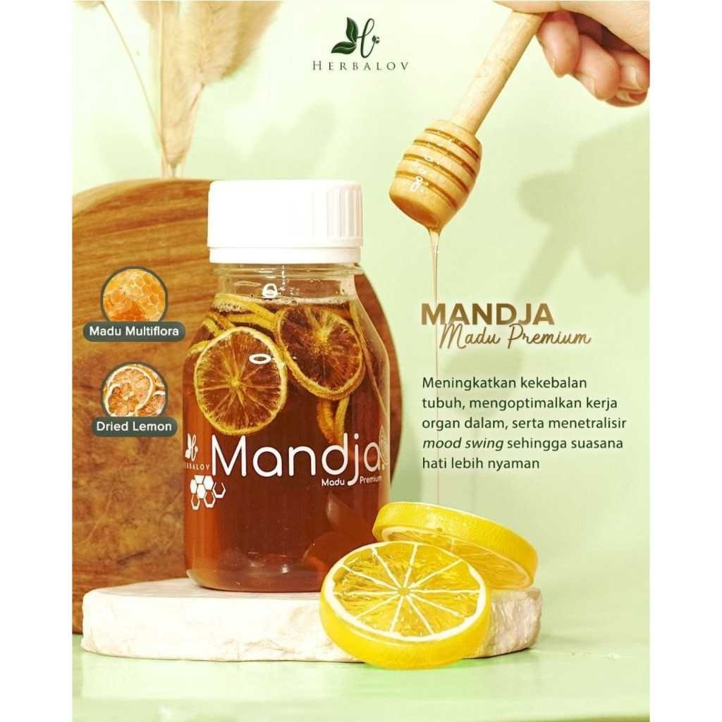 Jual MADU MANDJA HERBALOV-MADU MULTIFORA DAN DRIED LEMON | Shopee Indonesia