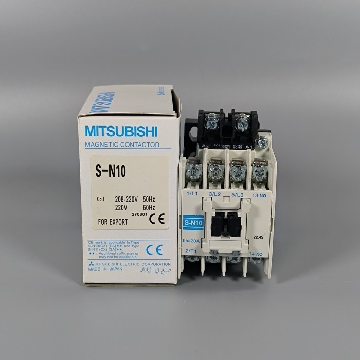 Jual Magnetic Contactor MITSUBISHI SN-10 | Shopee Indonesia