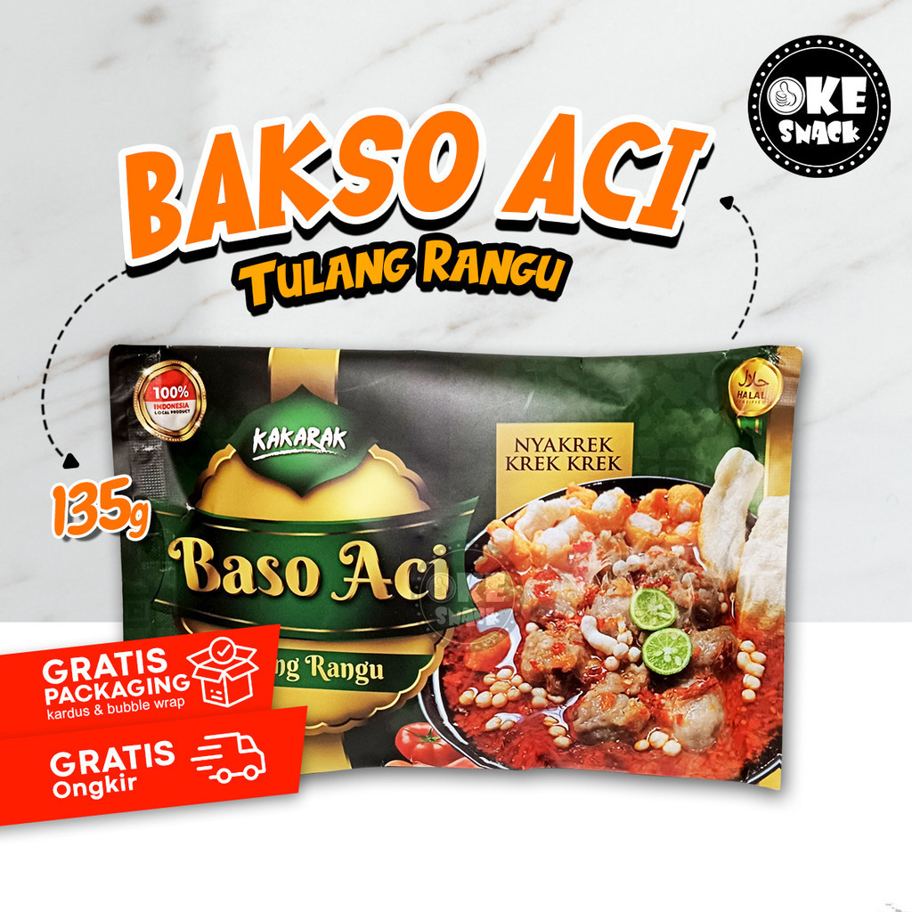Jual Bakso Aci Baso Aci Spesial Tulang Rangu Boci Rangu Sapi | Shopee ...