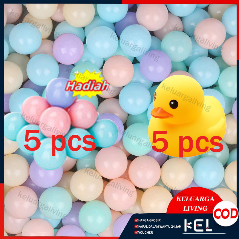 Jual Mandi Bola Anak Warna Pastel Ber Sni Isi 5 pcs/Mainan Mandi Bola ...