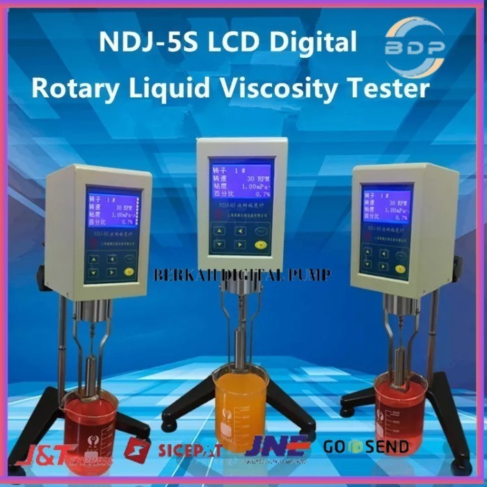 Jual NDJ-5S Dogital liquid viscometer alat ukur viscosity kekentalan liquid | Shopee Indonesia