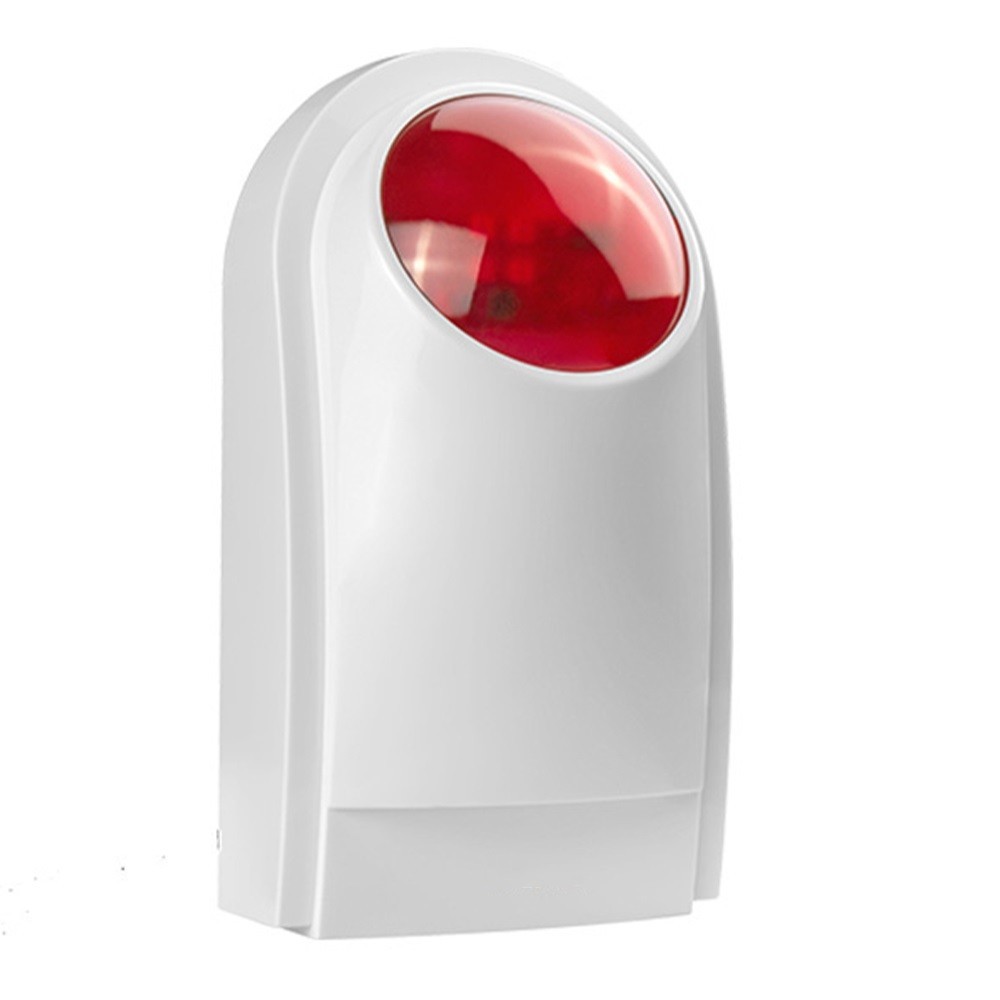 Jual Sound Light Alarm 433 Wireless Outdoor Siren 110dB High Decibel ...