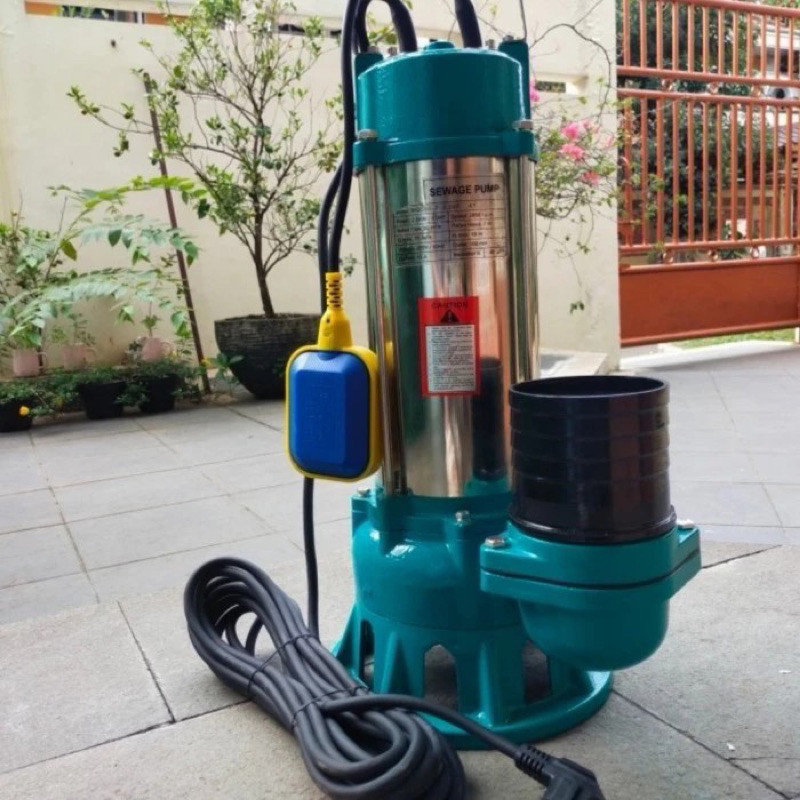 Jual Pompa Celup Air Kotor 2,2Kw 3HP 1Phase Submersible Sewage Pump 4 inch | Shopee Indonesia