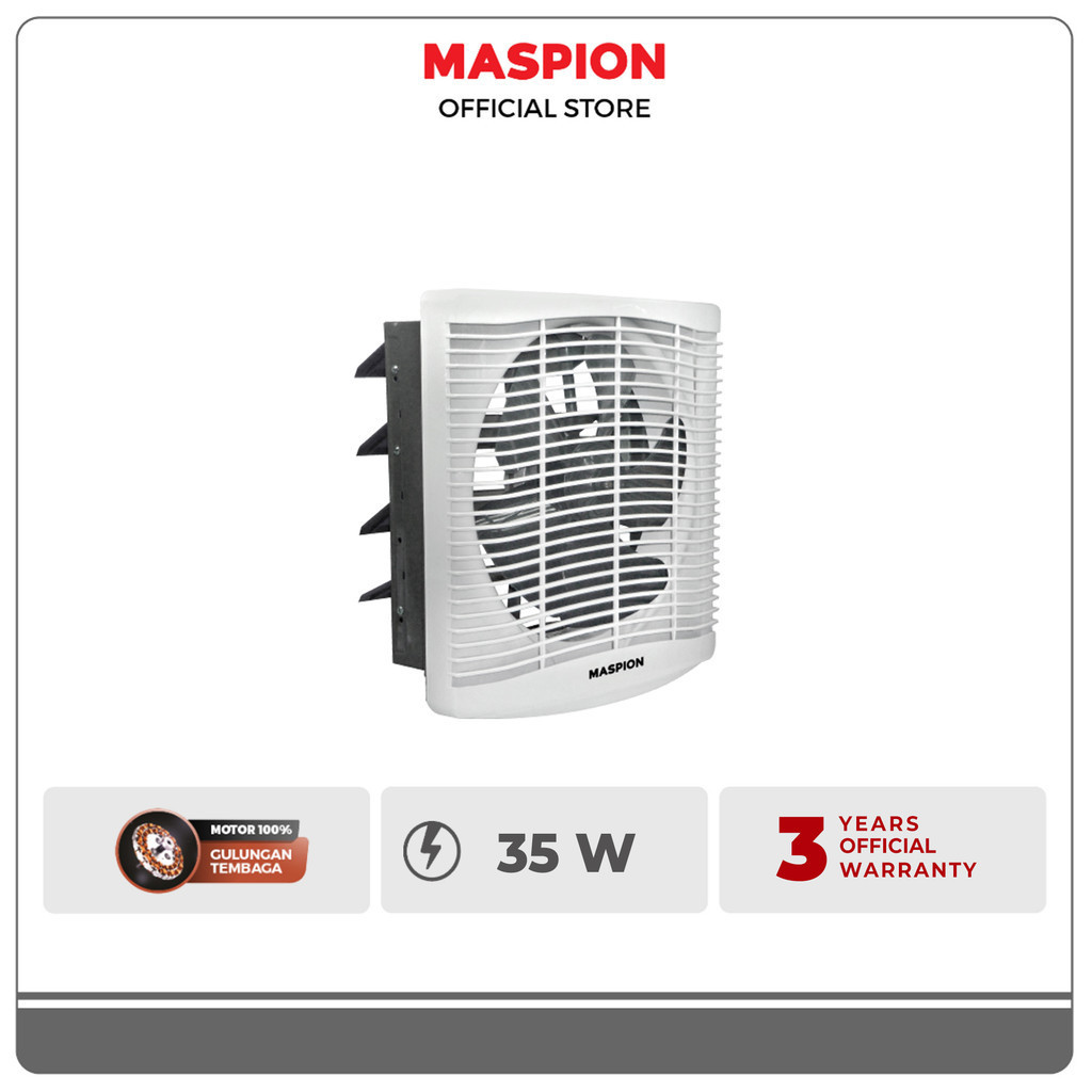 Jual Maspion Ventilating Exhaust Fan Kipas Ventilasi 12 Inch MV-301 NEX ...