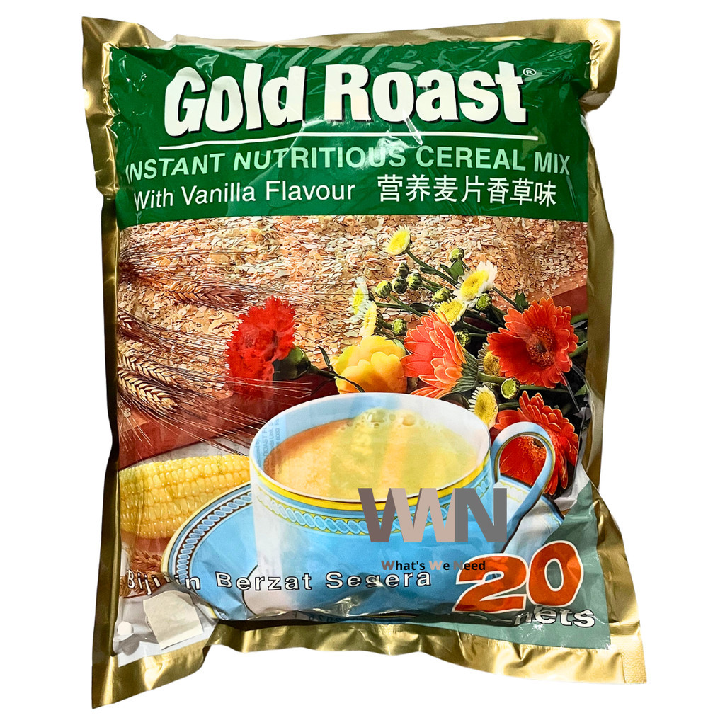 Jual Gold Roast Cereal Vanilla Flavour Sereal Instant Vanilla 600g (20 ...