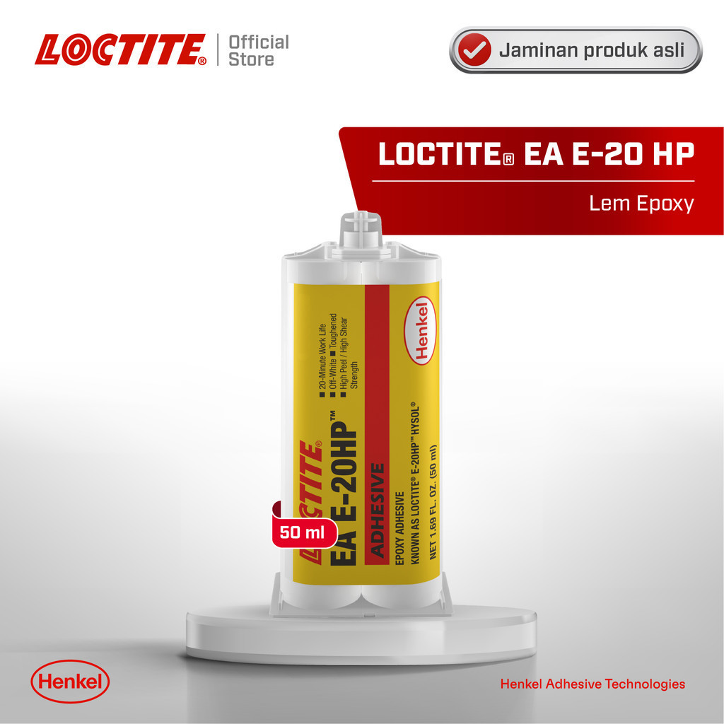 Jual Henkel LOCTITE EA E-20HP Adhesive Epoxy 50ML E/C 50 ML | Shopee ...