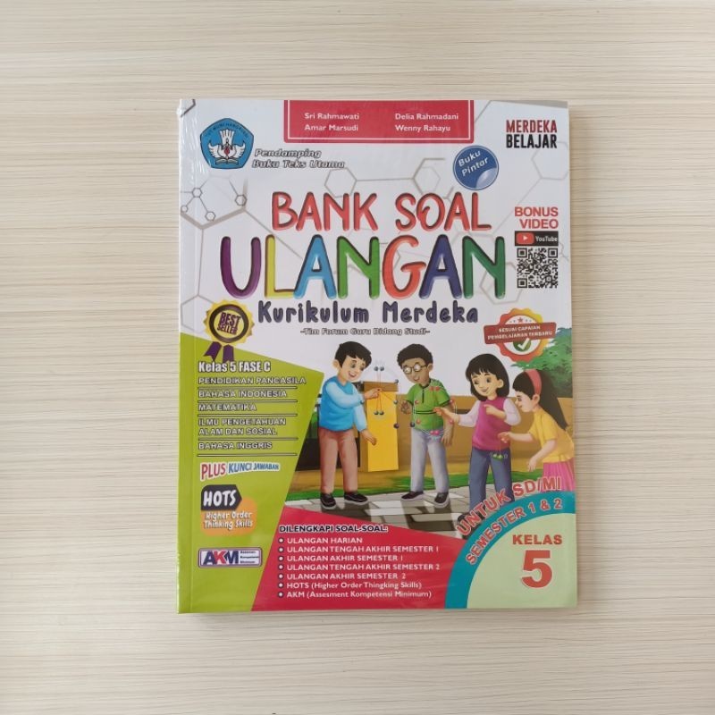Jual Buku Bank Soal Ulangan | Kurikulum Merdeka | Untuk SD Semester 1&2 Kelas 5 | Shopee Indonesia