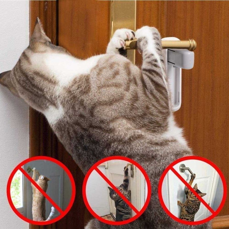 Jual Pengaman Gagang Pintu Tempel Door Lever Lock Safety Child | Shopee ...