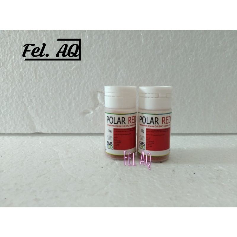 Jual Artemia Polar Red 10 g Original Pakan Burayak Tanpa Cangkang ...