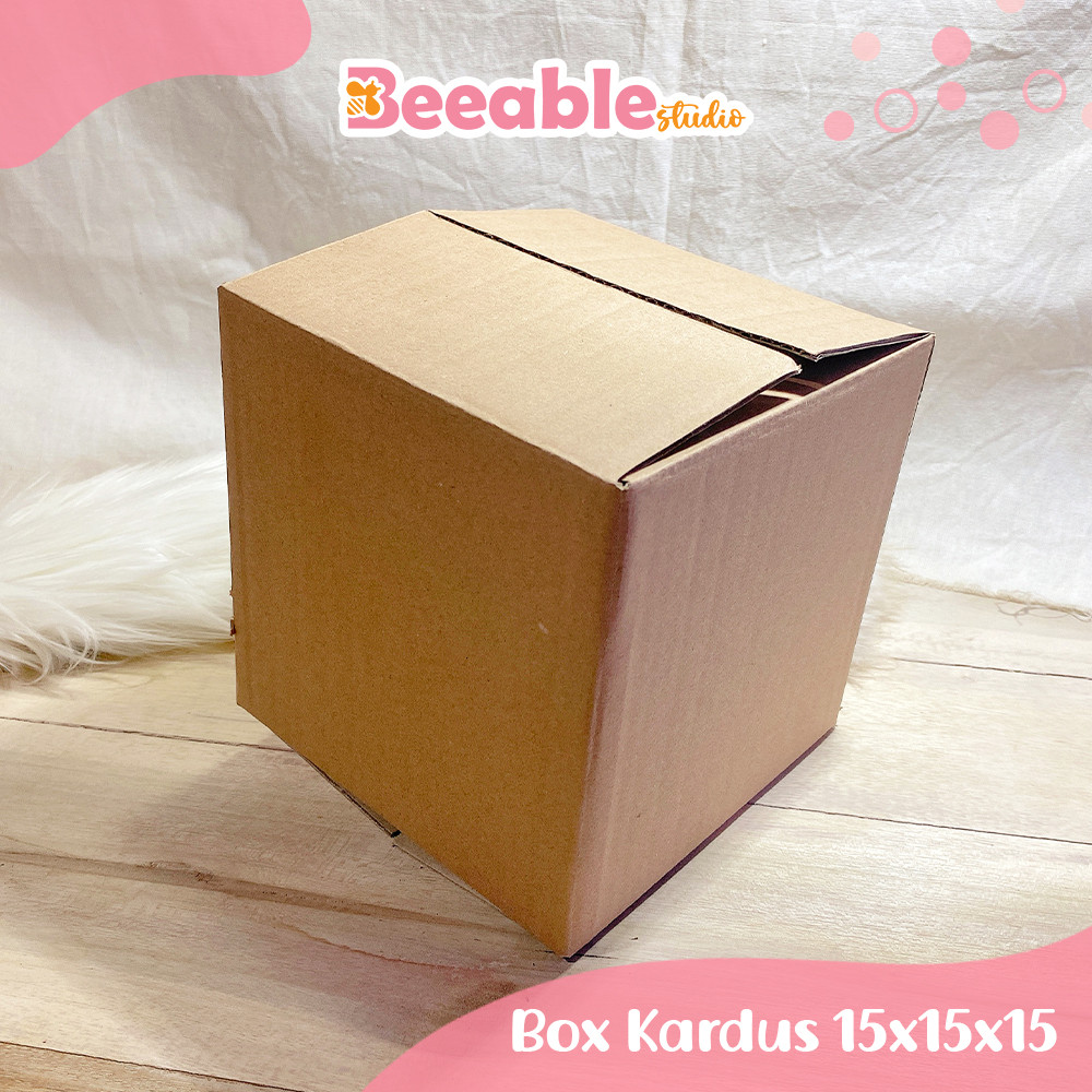 Jual Basic Box 15x15x15cm Kardus Mie Karton Kotak Dus Packaging Hampers ...