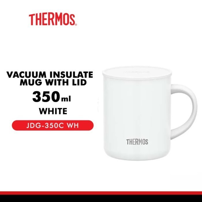 Jual Thermos Vacuum Insulated Mug with Lid 350 ml ( JDG - 350 C ) | Shopee Indonesia