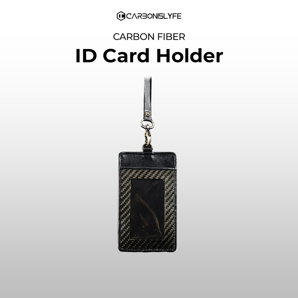 Jual CARBON IS LYFE - ID Card Holder - Progressive Carbon Fiber Wallet ...