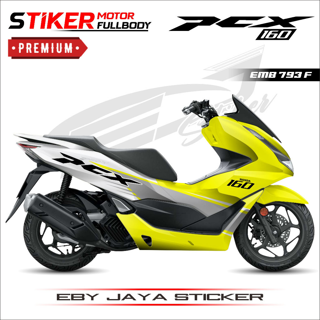 Jual PREMIUM Decal sticker HONDA PCX 160 PCX 150 Full Body desain ...