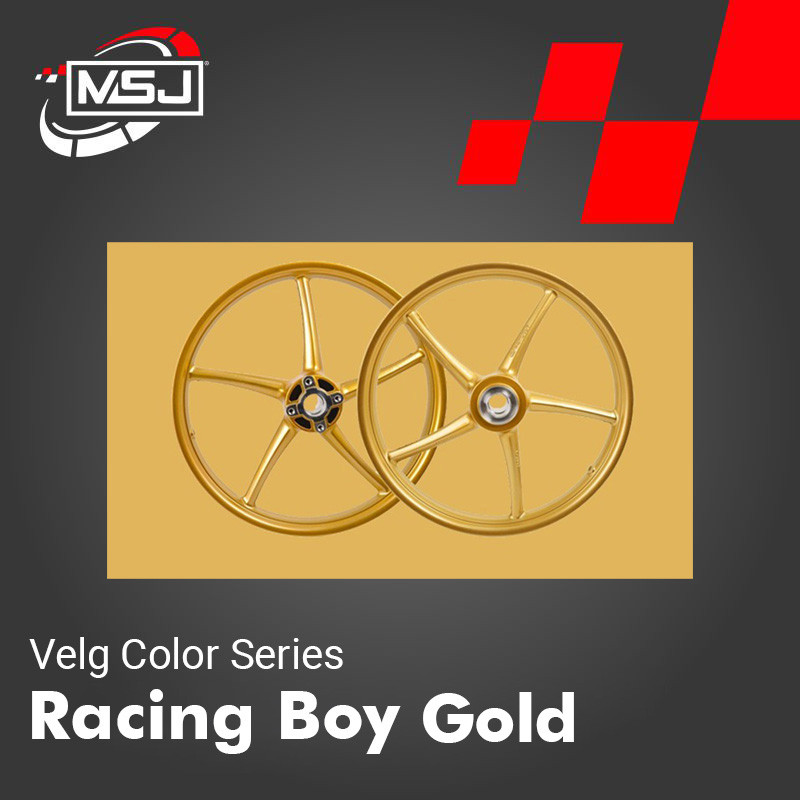Jual Cat Velg Mobil/Motor Racing Boy Gold | Velg Color Series | MSJ ...