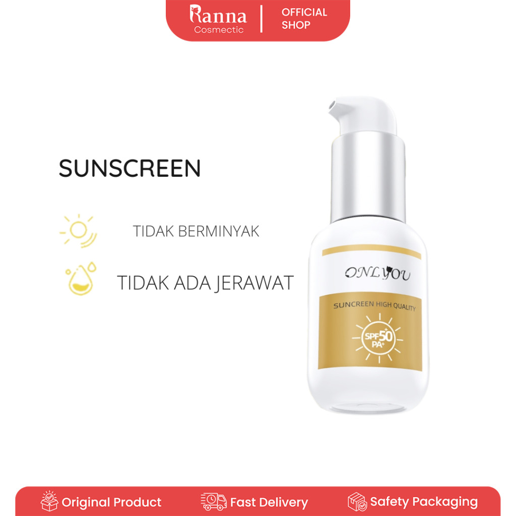 Jual ONLYOU SUNSCREEN SPF50 + 50ML | Shopee Indonesia