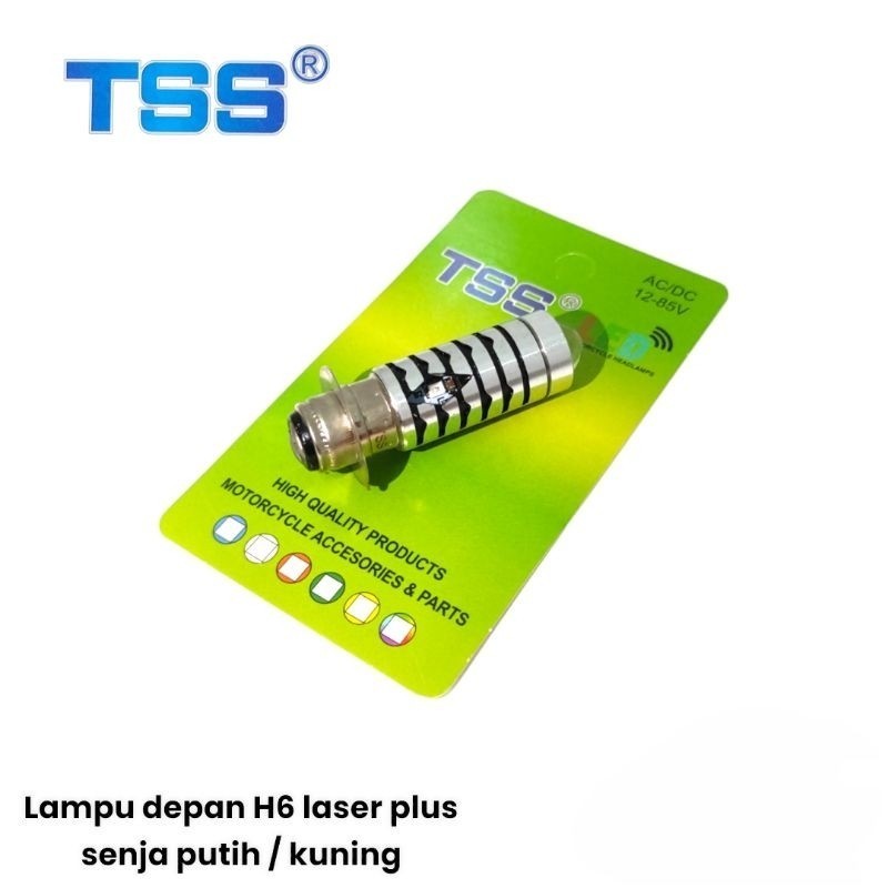 Jual TSS Lampu utama Led H6 laser jauh dekat putihkuning plus senja ...