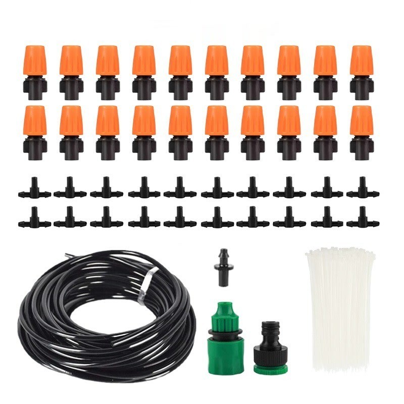Jual Garden Drip Irrigation Kit Mist Cooling Automatic Irrigation Micro ...