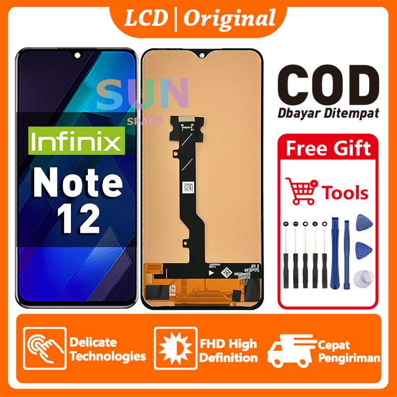 Jual LCD Infinix Note 12 Original Asli Ori hp Touchscreen FHD ...