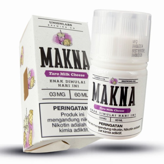 Jual Makna V2 TARO MILK CHEESE 60ML by UnionLabs Liquid Vape Freebase ...