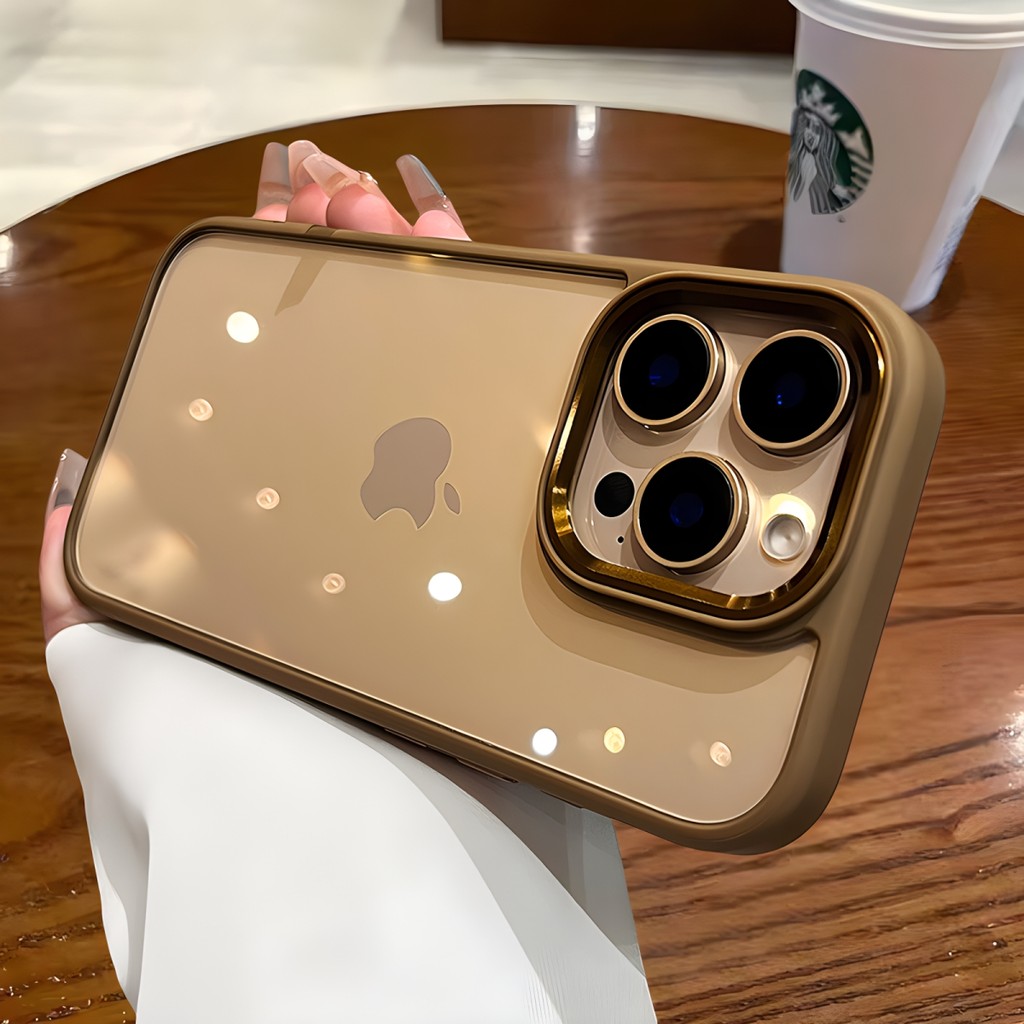 Jual New Desert Titanium Casing Pink Bumper Casing Armor Lensa Metal ...