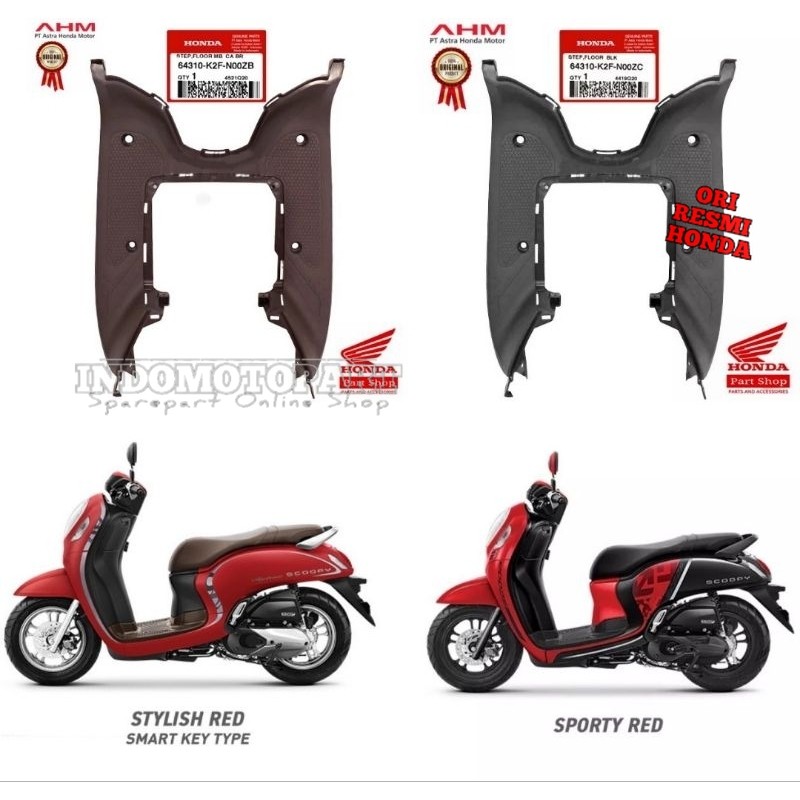 Jual 64310-K2F-N00ZC Step floor scoopy new k2f bordes pijakan injakan kaki Cover Lantai Scoopy ...