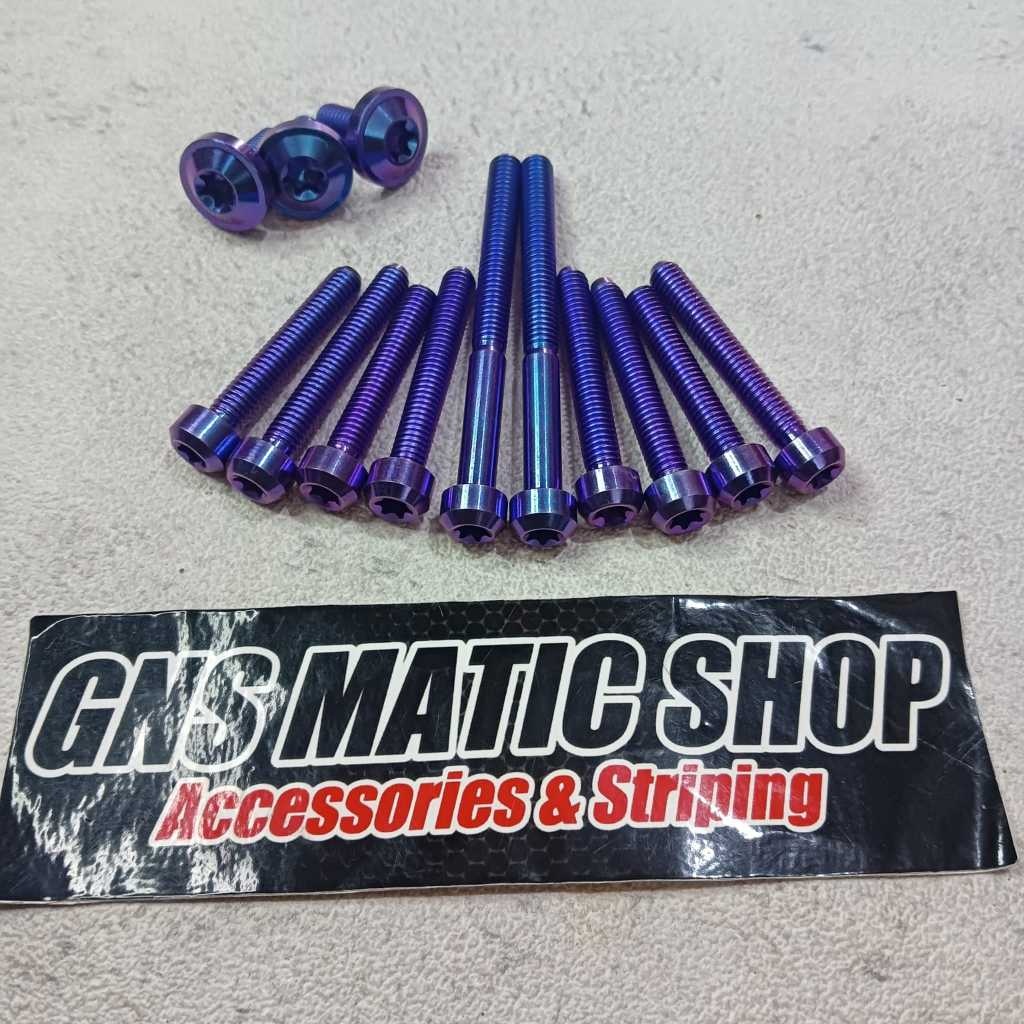 Jual Baut cvt vario 125/150 titanium original viet / baut cvt vario 125 ...