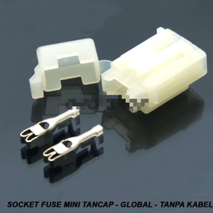 Jual Socket Fuse Tancap Kecil - Tempat Rumah Holder Sekring dengan Skun ...