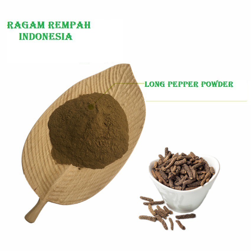 Jual Bubuk Cabe Jamu 500 GRAM - Cabe Jawa Bubuk - Long Peppper Powder ...