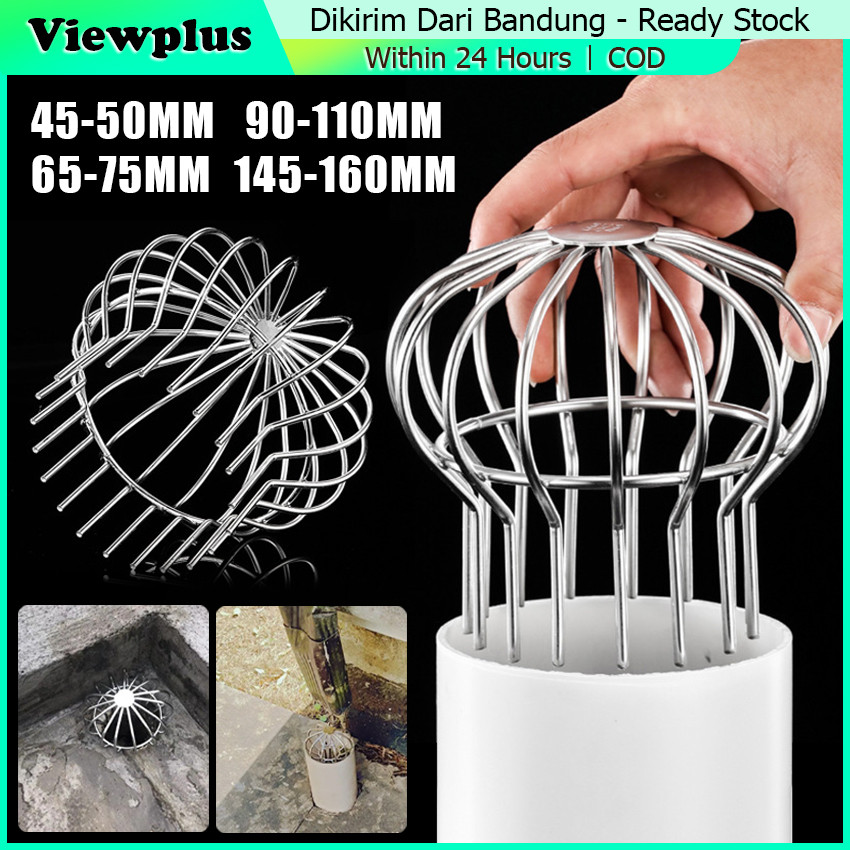 Jual Stainless Roof Drain Dak Atap Saringan Got Talang Air Filter Atas ...