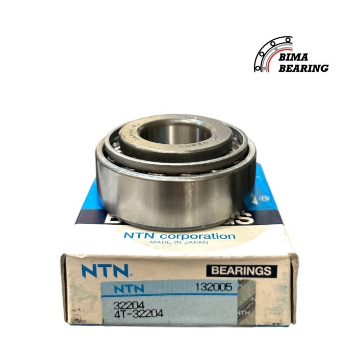 Jual Taper Bearing 32204 NTN JAPAN Laher Roda Universal Lahar Tapered ...