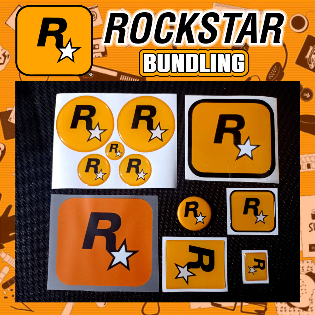 Jual STIKER SET BUNDLING ROCKSTAR | Shopee Indonesia