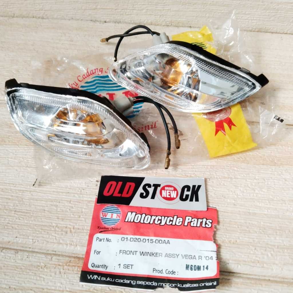 Jual LAMPU RITING DEPAN KANAN KIRI YAMAHA VEGA R 04 NEW OLD STOCK/COD ...