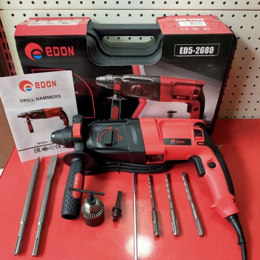 Jual Rotary Hammer ED5-2680 Mesin bor hammer Mesin bobok tembok beton | Shopee Indonesia