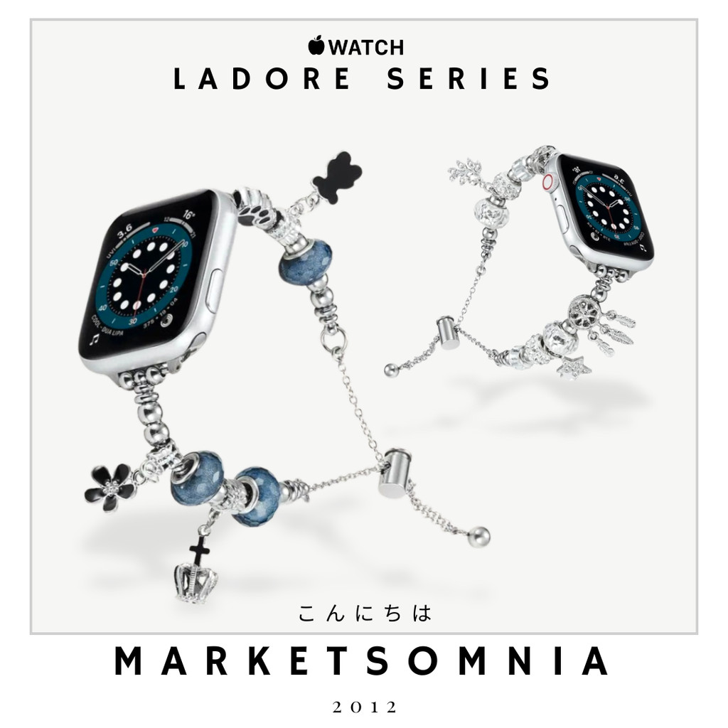 Jual Strap Apple Watch ULTRA SE 9 8 7 6 5 4 3 2 1 Rantai Stainless ...