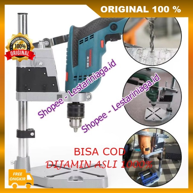 Jual Dudukan Bor Electric Dudukan Bor Tangan Listrik Drill Stand Alat Adaptor Pengubah Mesin Bor ...