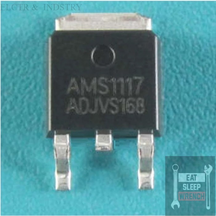 Jual AMS1117-5 AZ1117 AMS1117 AMS 1117 5V TO-252 SMD aneka IC Mosfet ...