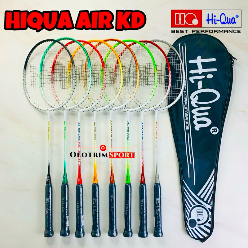 Jual Raket Badminton HIQUA AIR KD 100% ORIGINAL HIQUA | Shopee Indonesia