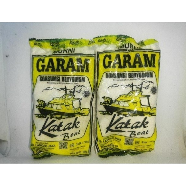 Jual Garam Dapur Beryodium Cap Katak Boat / Garam Konsumsi Beryodium ...
