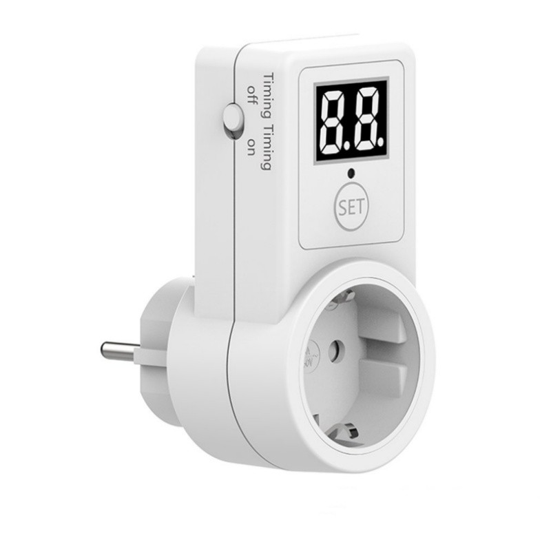 Jual Switch Two Digit Display Countdown Timer Universal Timing Socket ...