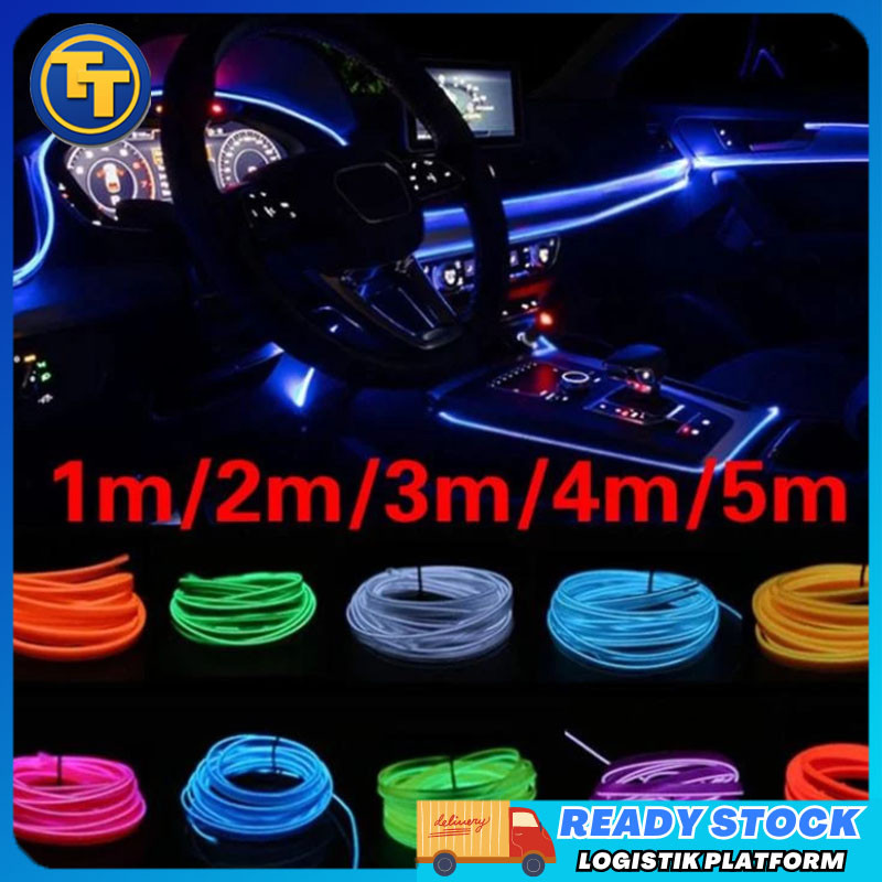 Jual 5M Mobil Suasana Interior Lampu 5V Dashboard Interior Mobil Led ...