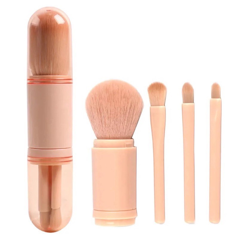 Jual TELESCOPIC BRUSH Kuas Make Up Set Make Up Brush Portable Kosmetik ...