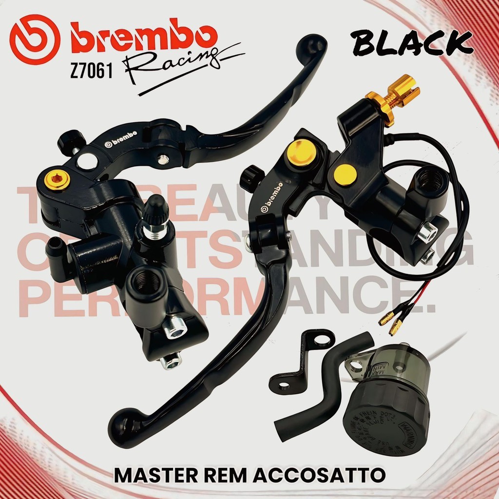 Jual Master Rem SET Model ACCOSATTO Plus Tabung Minyak Rem Universal ...