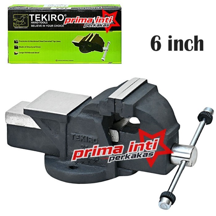 Jual TEKIRO Catok Paron 6 Inch Catok Ragum Duduk Bench Vise | Shopee ...