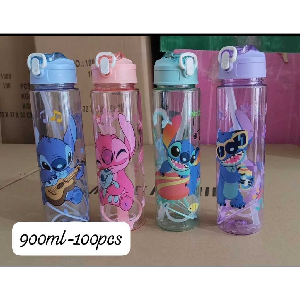 Jual MUSO | BOTOL MINUM STITCH VIRAL 900ML BOTOL VIRAL BENING TRITAN ...