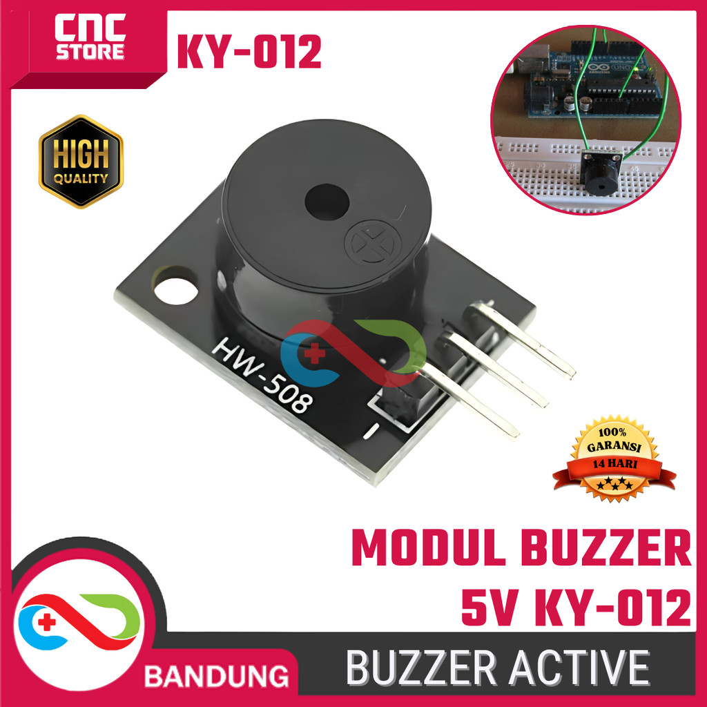 Jual Modul Buzzer 5V KY-012 Active High – Modul Suara Aktif untuk Proyek Arduino dan Elektronik ...