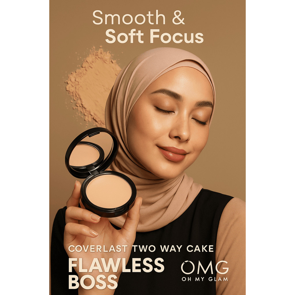 Jual OMG Oh My Glam Coverlast Two Way Cake SPF 20 PA+++ TWC BEDAK WAJAH ...