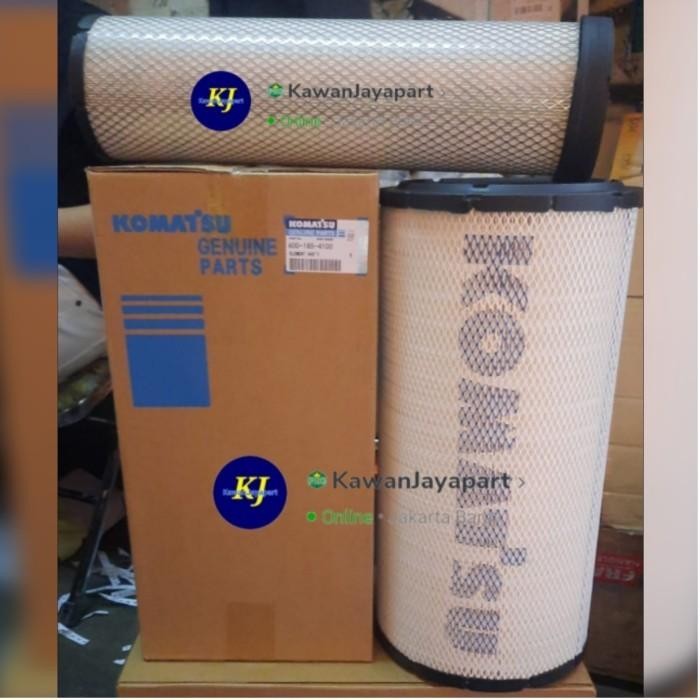 Jual Air Filter Udara Komatsu PC200-8 600-185-4100/4110 600-185-4200/ ...