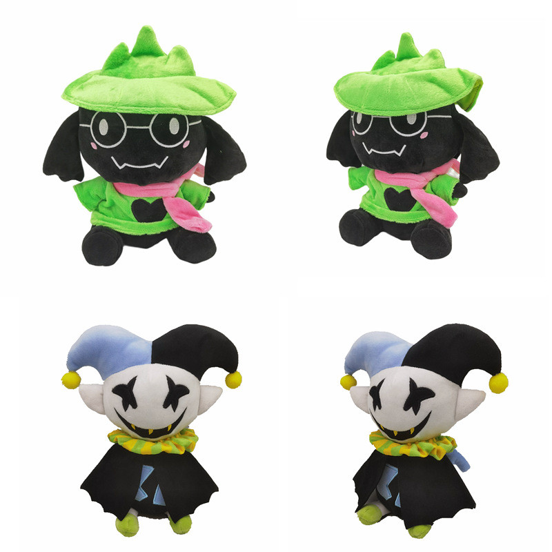 Jual 25CM Jevil Deltarune Plush Toy Cartoon Game Dolls Stuffed Soft Toy ...
