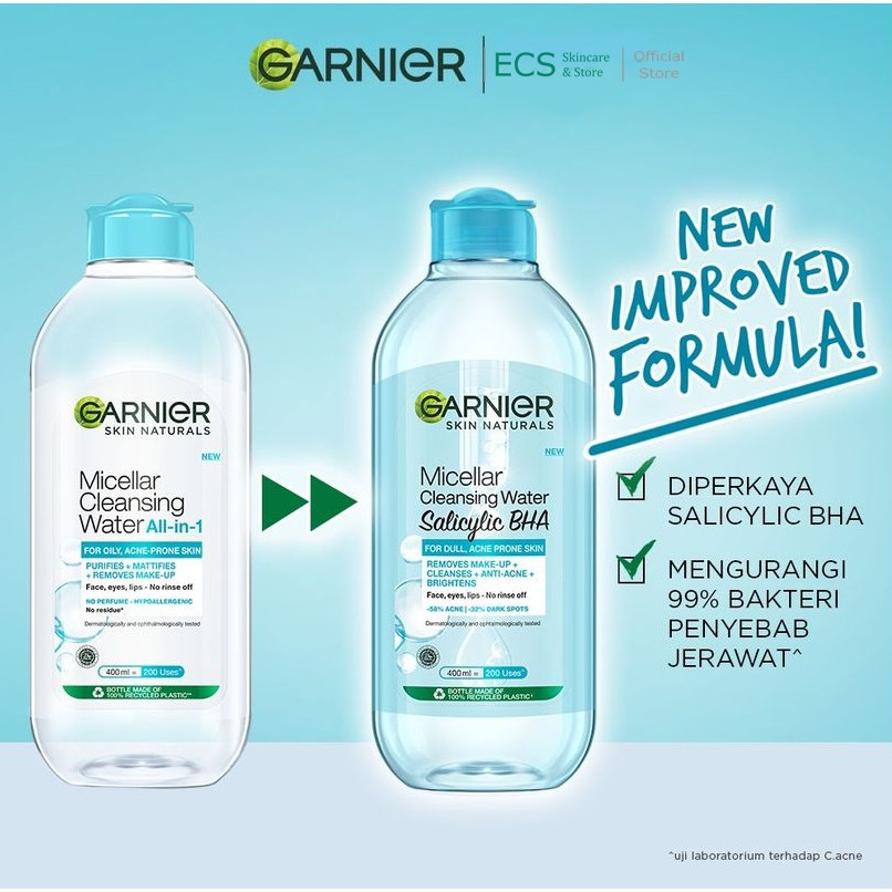 Jual [COD] - MICELLAR WATER SALICYLIC BLUE 400ML - Hooray Sweet ...